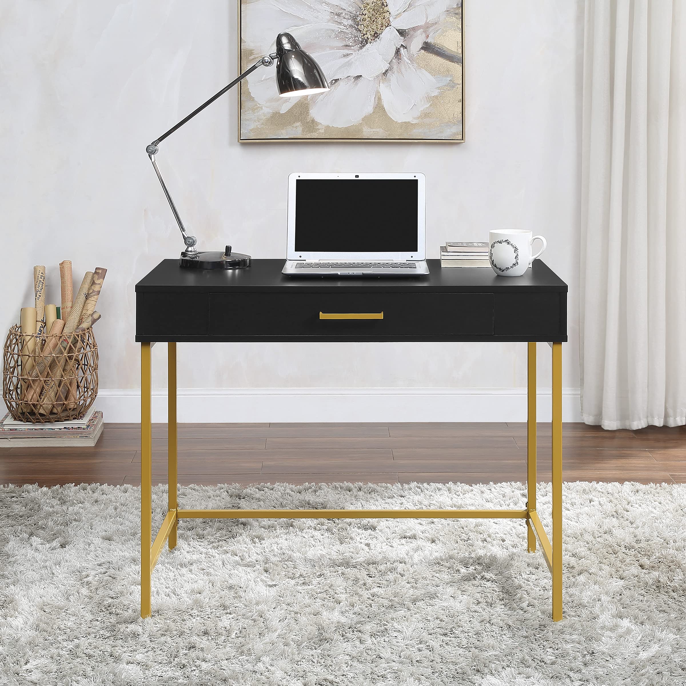 Osp Designs Wood Desk Desks | Wooden Desk | Domli