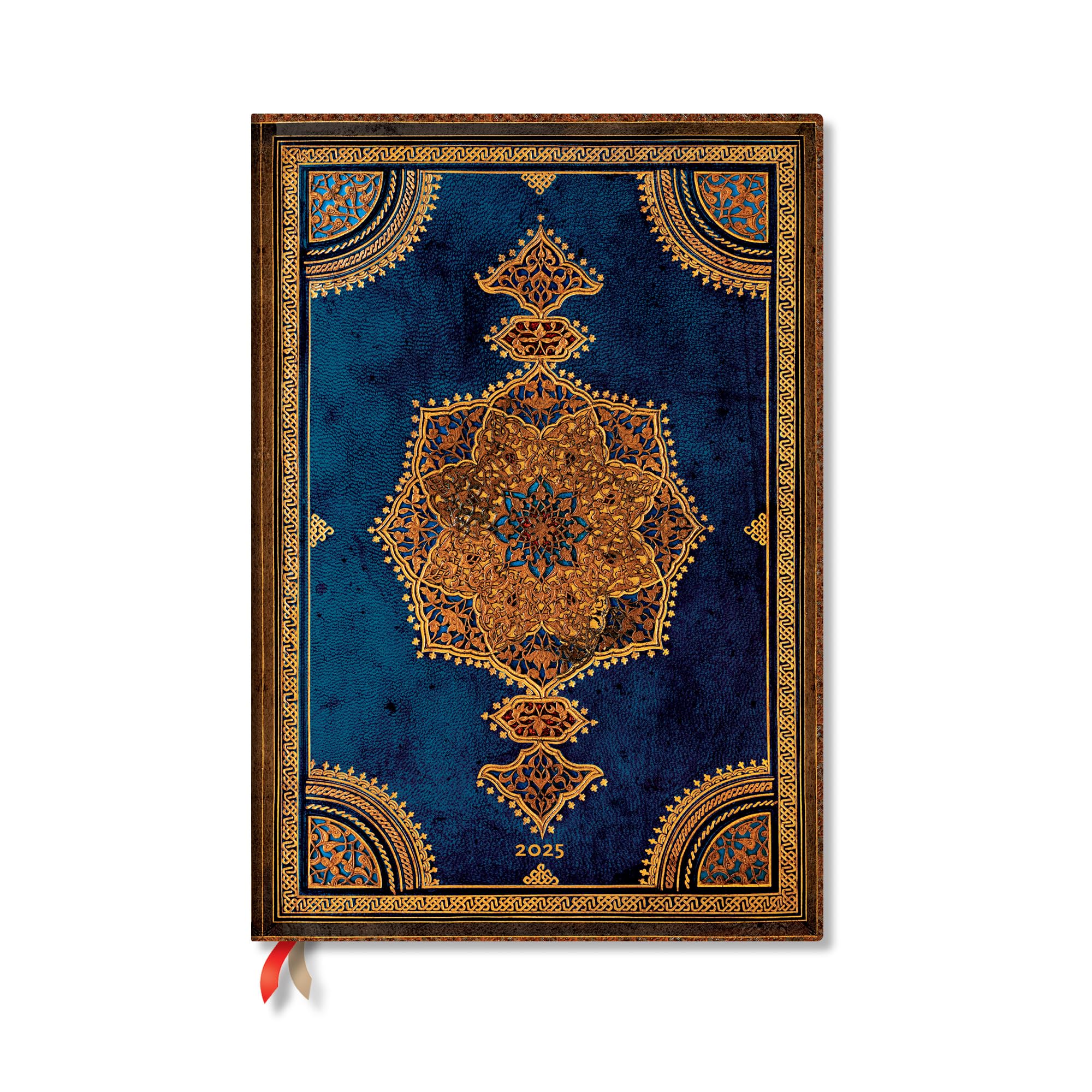 Paperblanks | 2025 Weekly Planner | Safavid Indigo | Safavid Binding ...