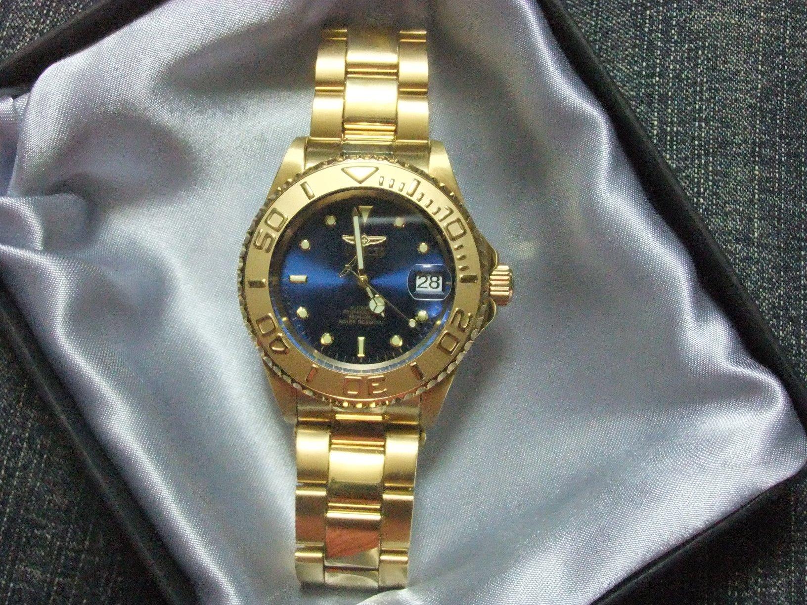 Amazon | Invicta Men's 26997 Pro Diver Automatic 3 Hand Blue Dial Watch ...