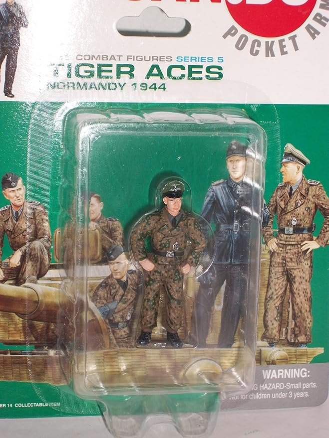 Can Do Pocket Army Tiger Aces Series 5 Figure E 1:35 Scale : Amazon.com ...