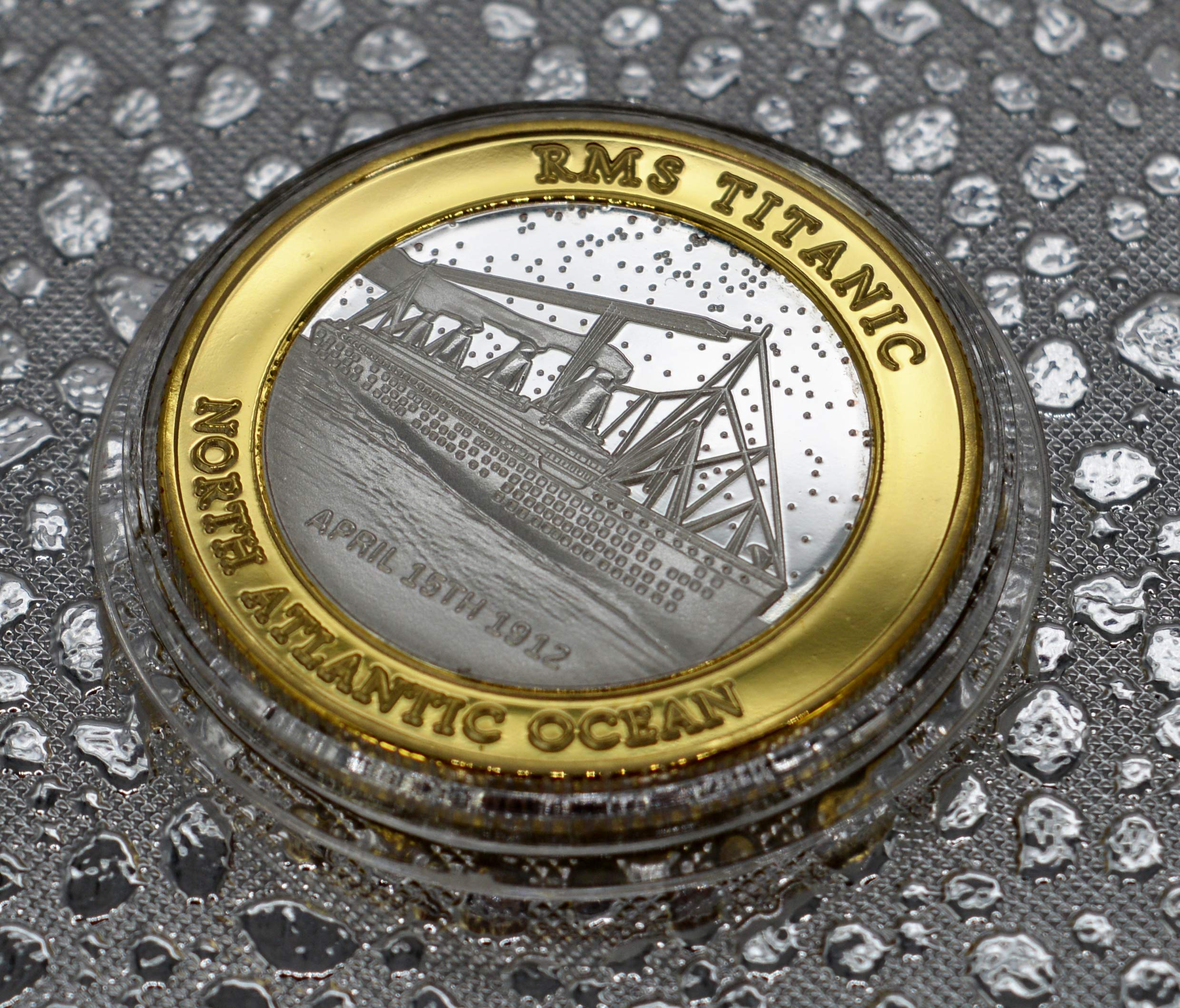 The Commemorative Coin Company Rms Titanic White Star Line Fine ...