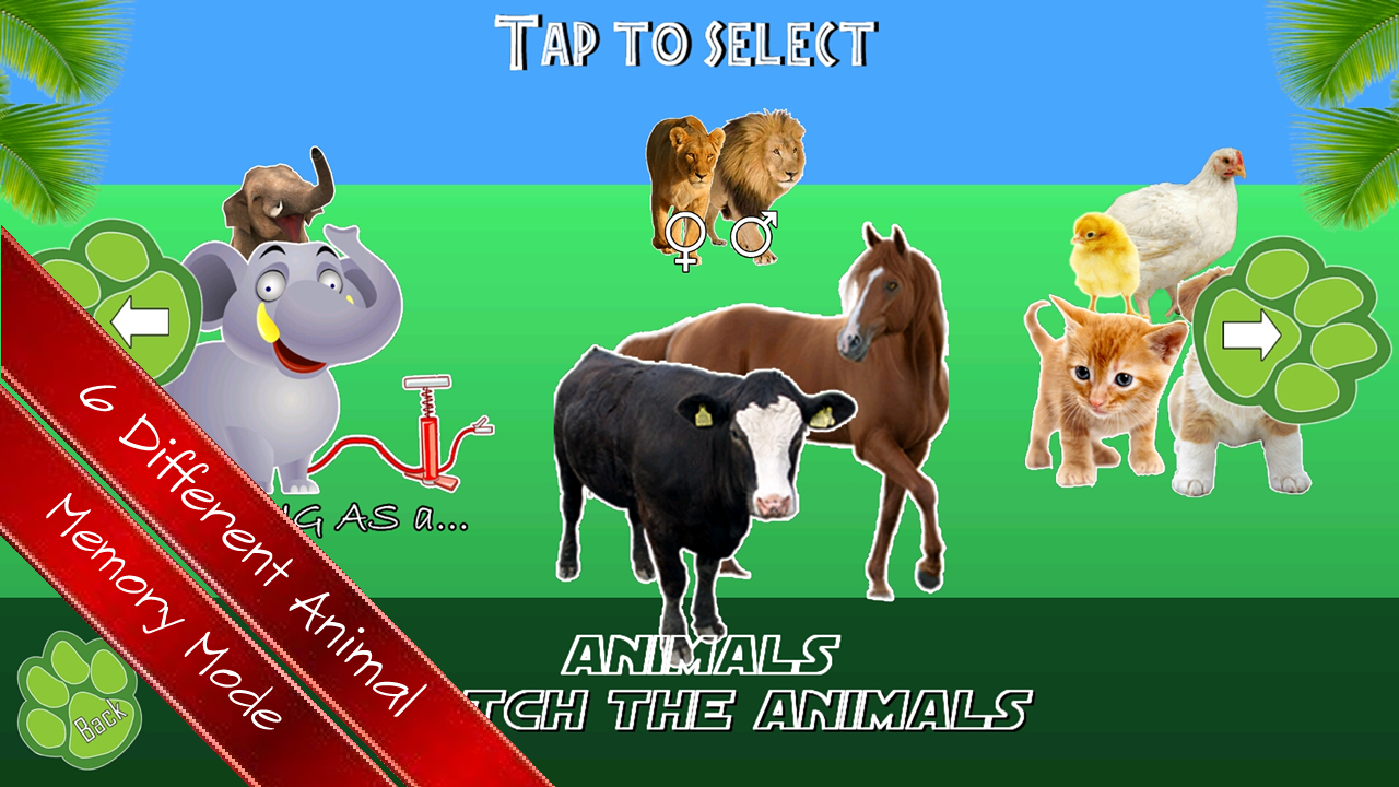 Animal Memory Game For Kids - App on Amazon Appstore