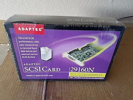 Amazon.com: Adaptec 1835000 SCSI Card 29160N Kit : Electronics