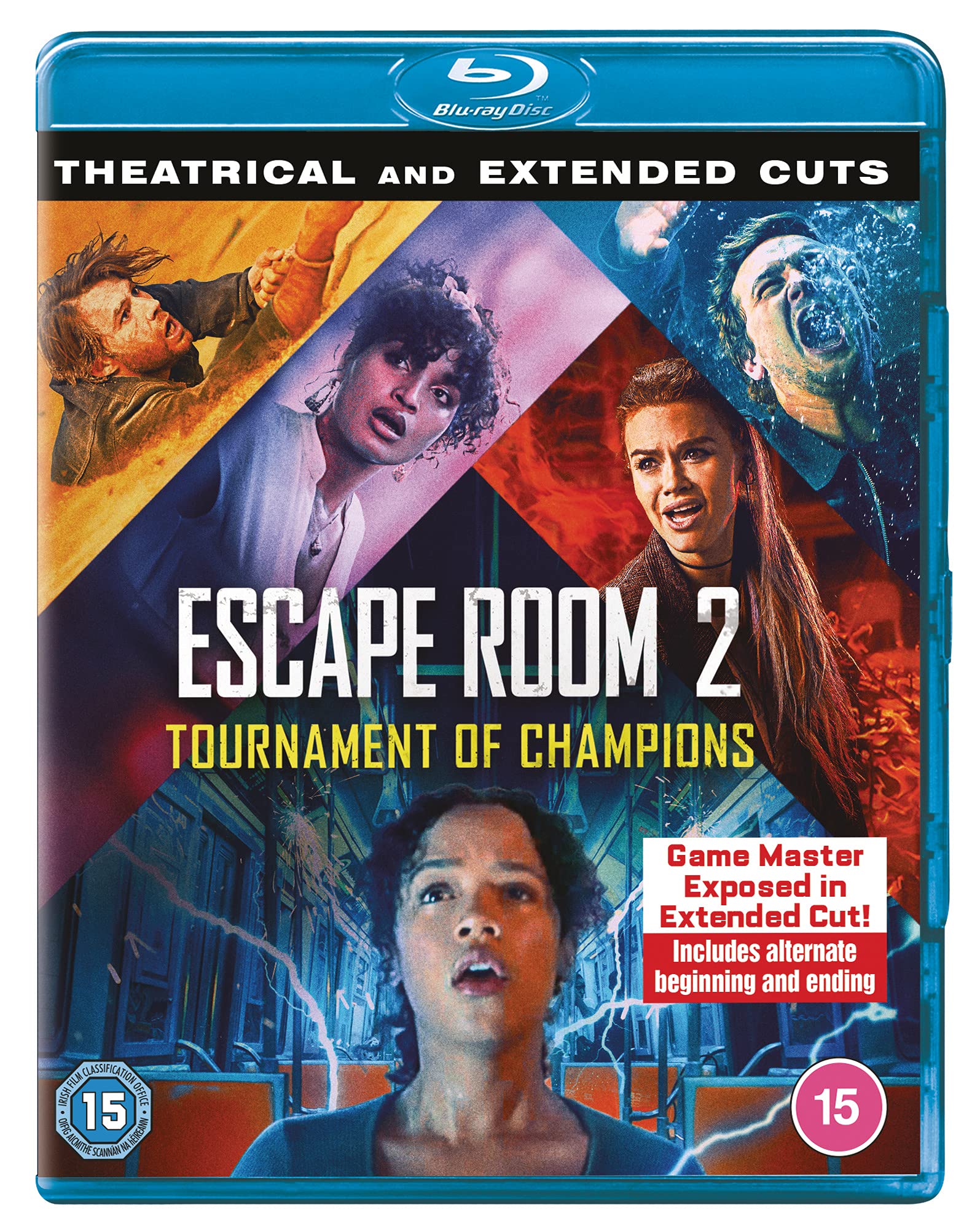 Amazon.com: Escape Room 2: Tournament Of Champions [Blu-ray] [2021 ...