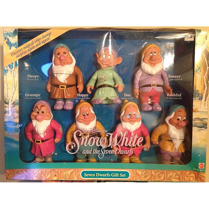 Buy Mattel Walt Disney's Snow White and The Seven Dwarfs - Seven Dwarfs ...