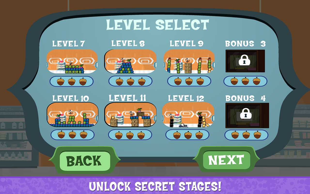 Scaredy Squirrel: Stash N Crash - App on Amazon Appstore