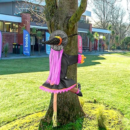 Amazon.com : Crashing Witch Decor, Halloween Decorations Clearance ...