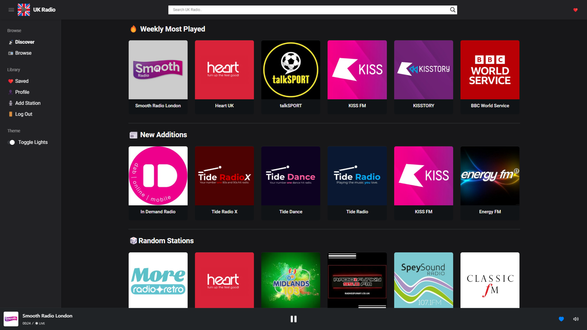 UK Radio – Live FM, DAB & Online Stations - App on Amazon Appstore