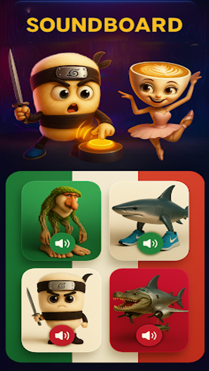 Italian brainrot Soundboard-Aplicación en Amazon Appstore