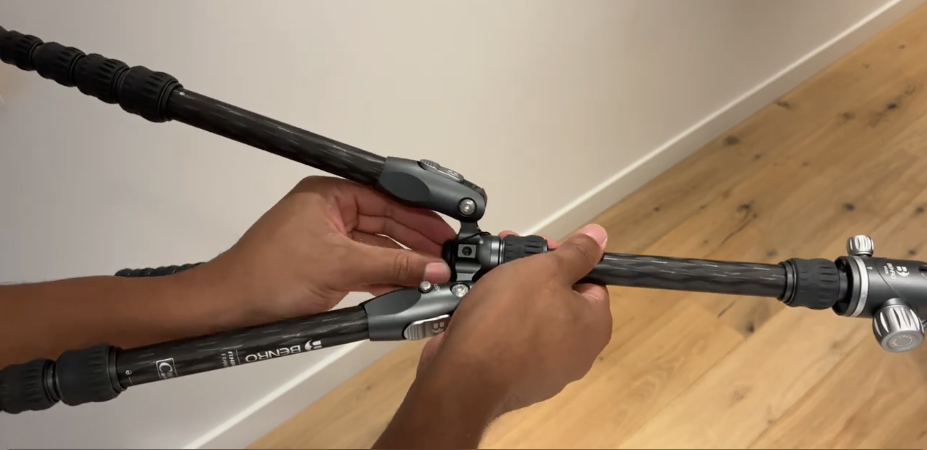 Watch Benro Rhino Carbon Fiber Tripod UNBOXING on Amazon Live