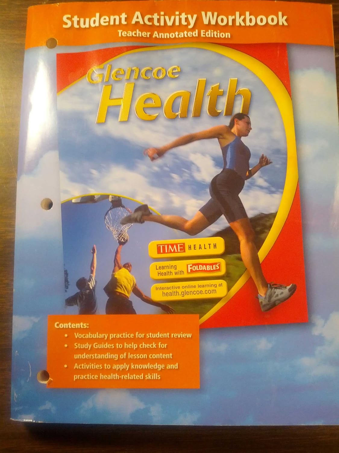 Glencoe Health Student Activities Workbook, Teacher Annotated Edition ...