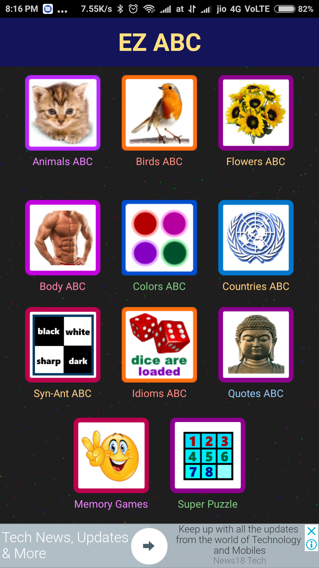 EZ ABC - App on Amazon Appstore