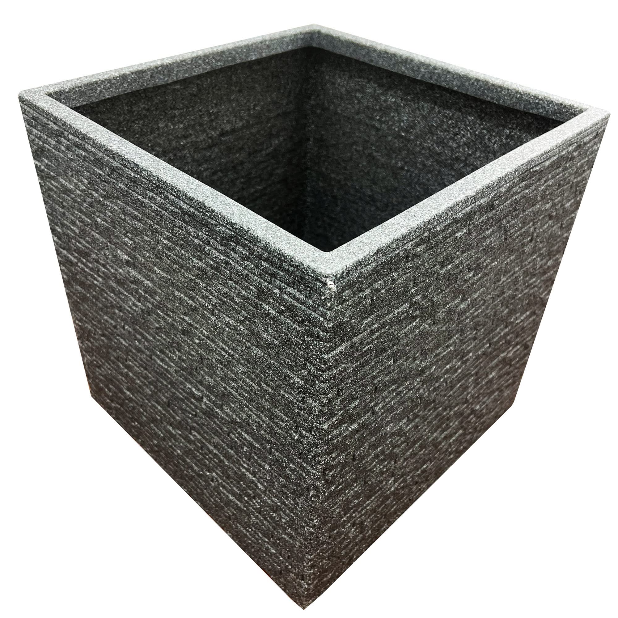 STORM TRADING GROUP Large Garden Planters Flower Pots Slate & Lazio ...