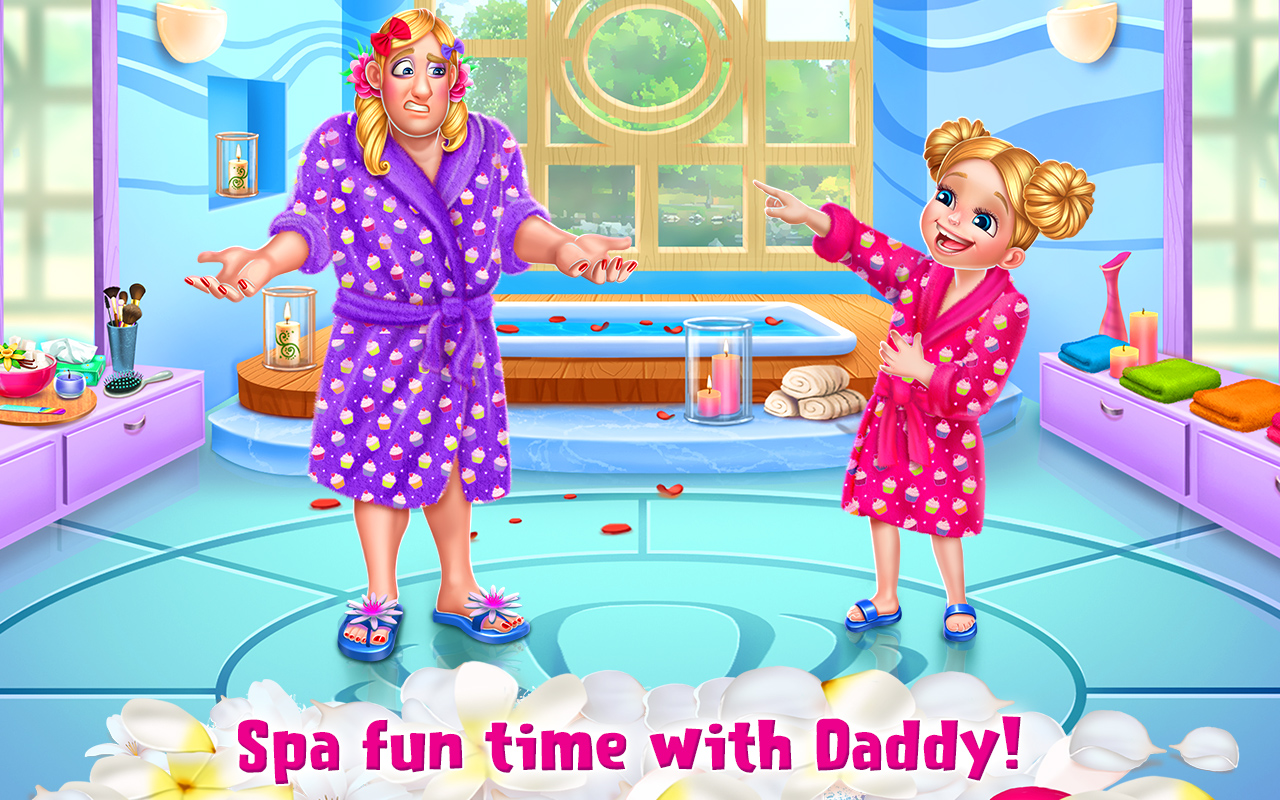 Spa Day with Daddy - Makeover Soapy Adventure:Amazon.com:Appstore for ...