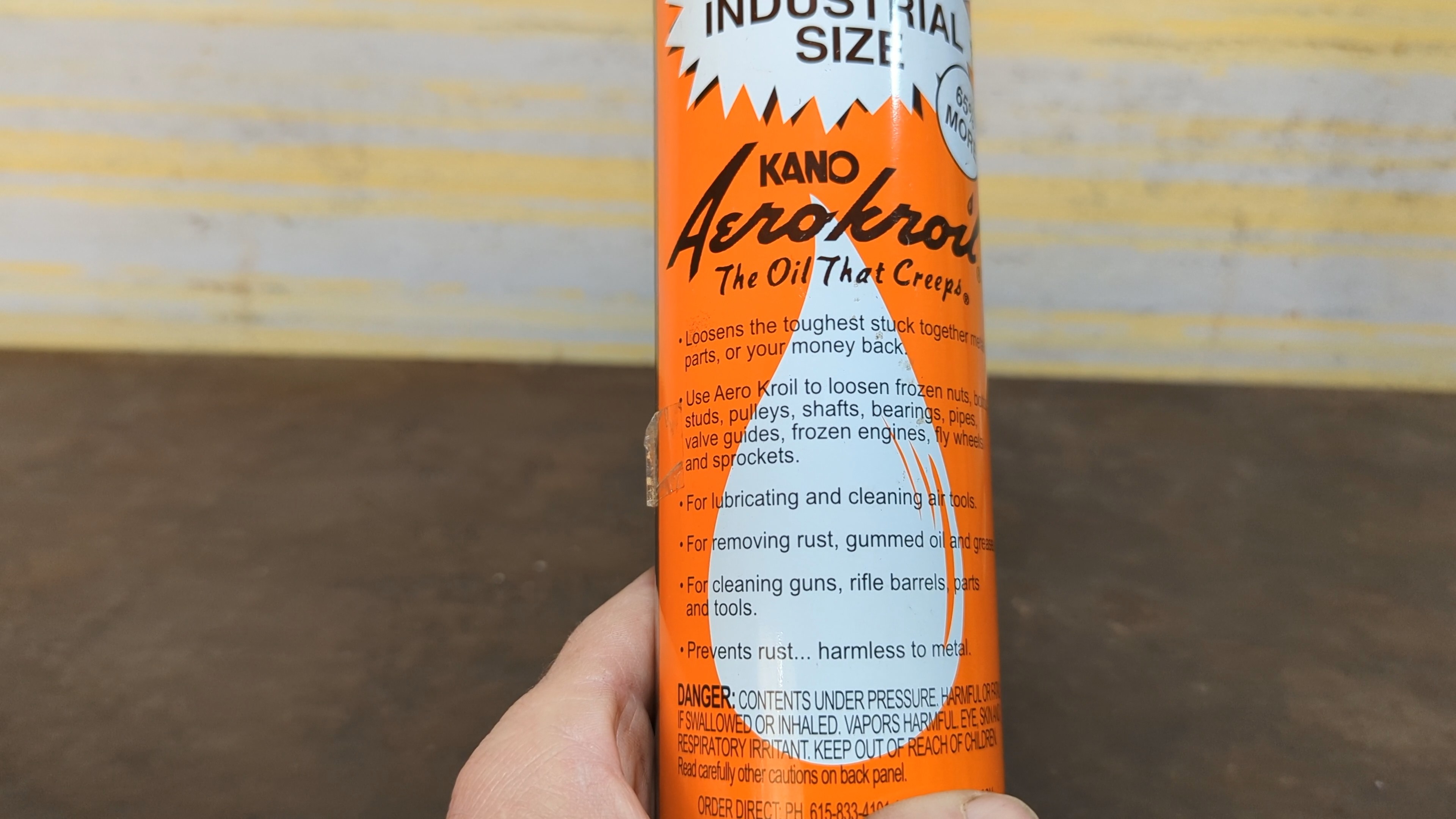 Watch Kano Aero Kroil Penetrating Oil, Lubricant Spray on Amazon Live