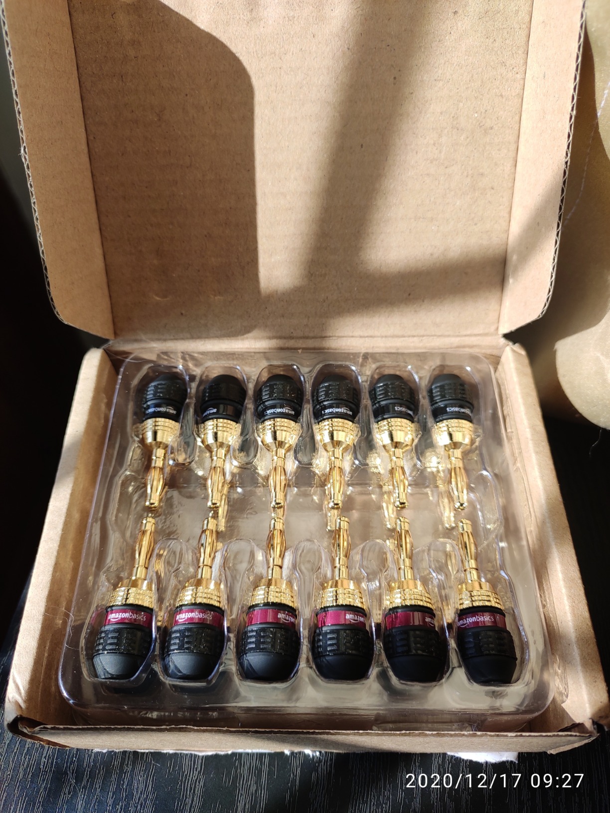 AmazonBasics Speaker Connector Banana Plugs - 12 pairs : Amazon.in ...