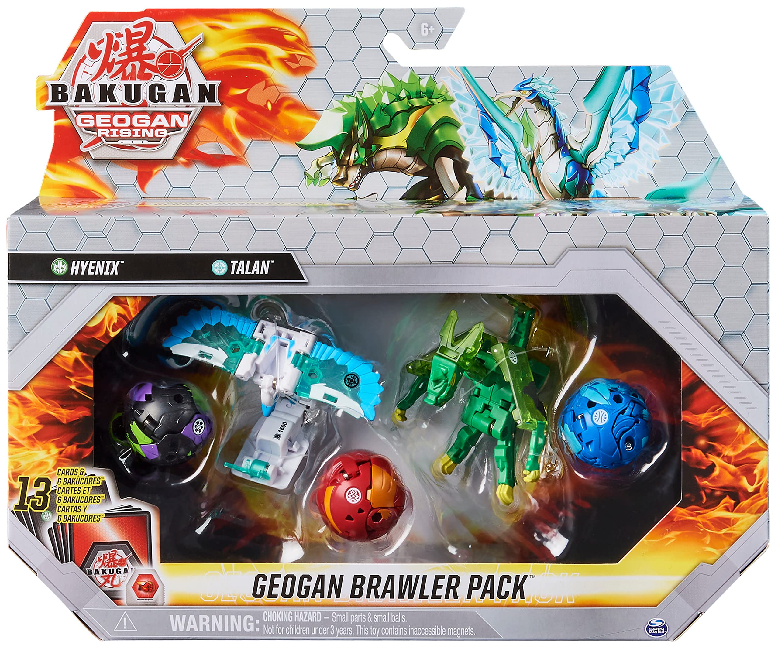 Bakugan Geogan Brawler 5-Pack, Exclusive Mutasect and Viperagon Geogan ...