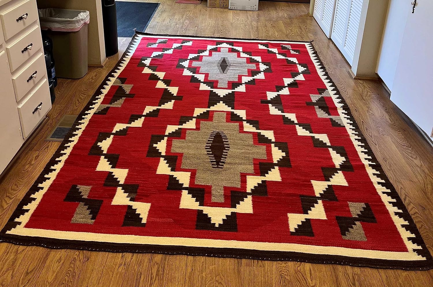 Amazon.com: Navajo Kilim Hand Woven Southwestern Native American Tribal ...