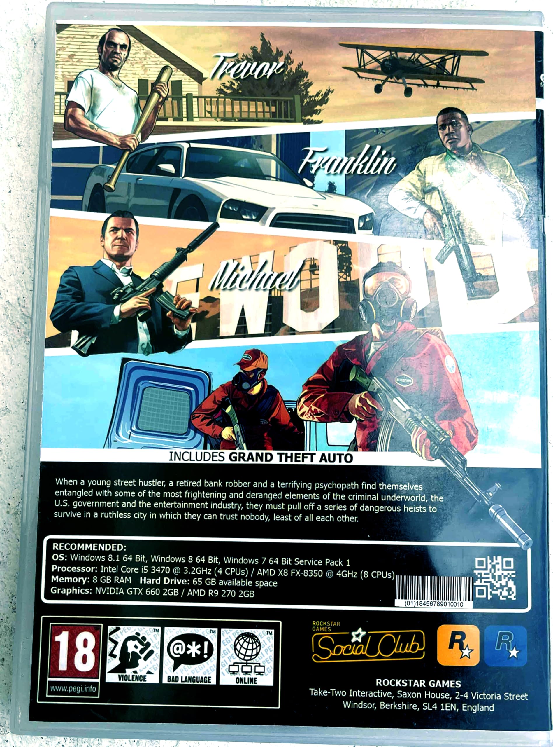 Buy Online Grand Theft Auto V Gta 5 For Windows Pc