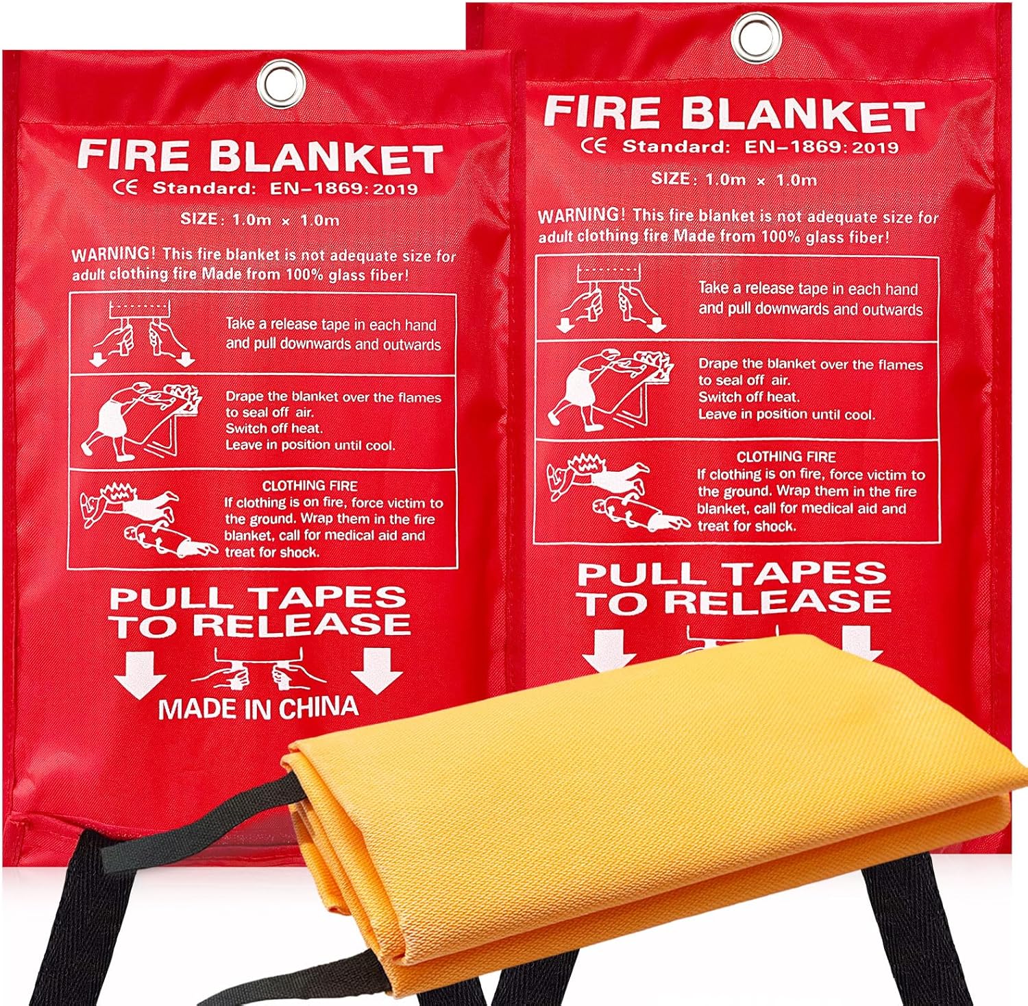 Amazon.com: ifory Fire Blanket for Home, Fire Blankets Emergency for ...