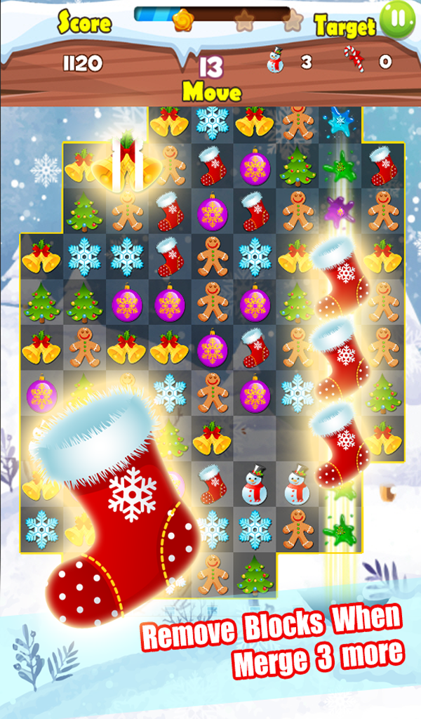 Christmas Snow Drops - Match Three Puzzle - App on the Amazon Appstore