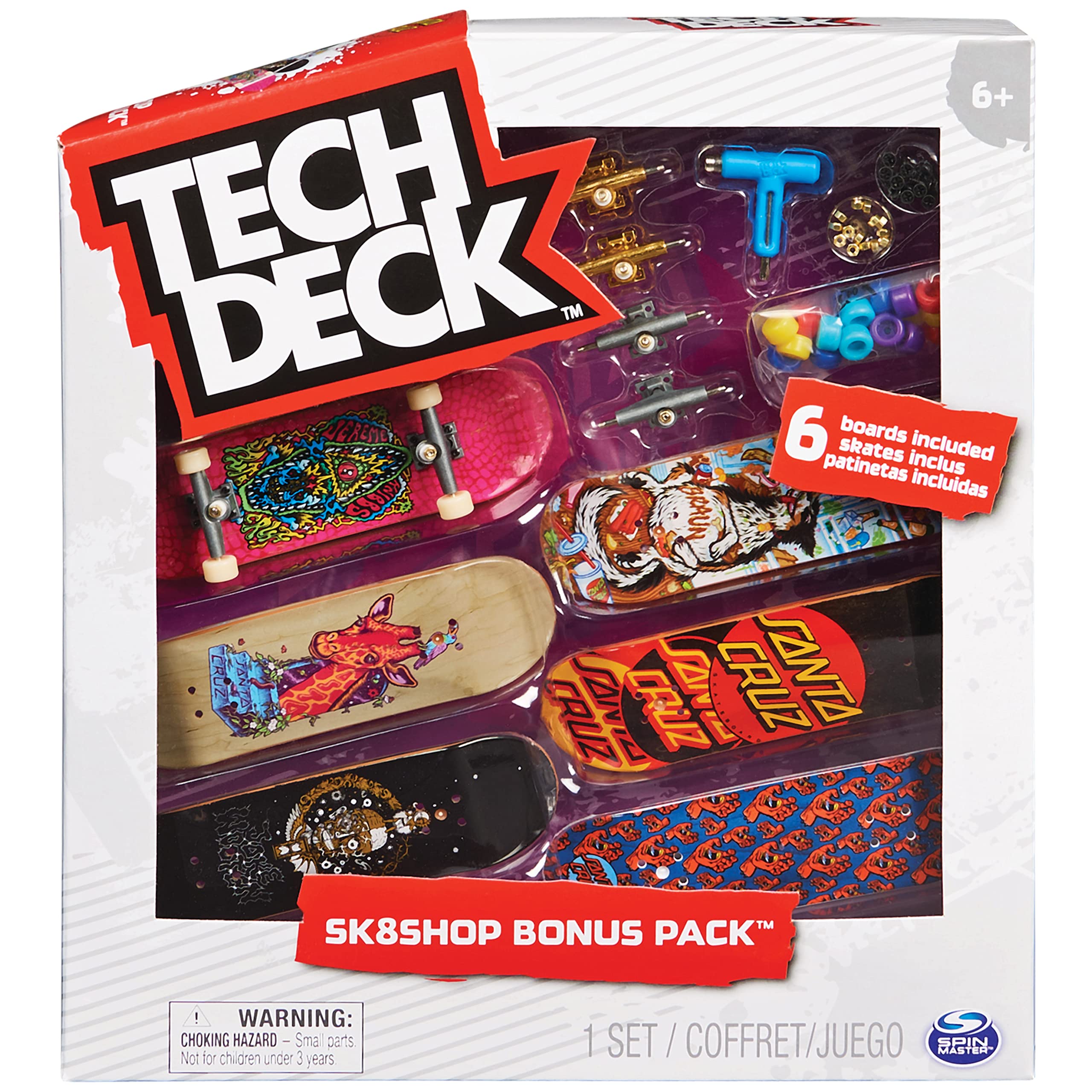Buy Tech Deck, Sk8shop Bonus Pack (Styles Vary) Online at desertcart ...