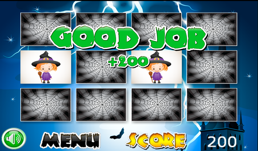 Halloween Night - Memory Matching Game for Kids - App on Amazon Appstore