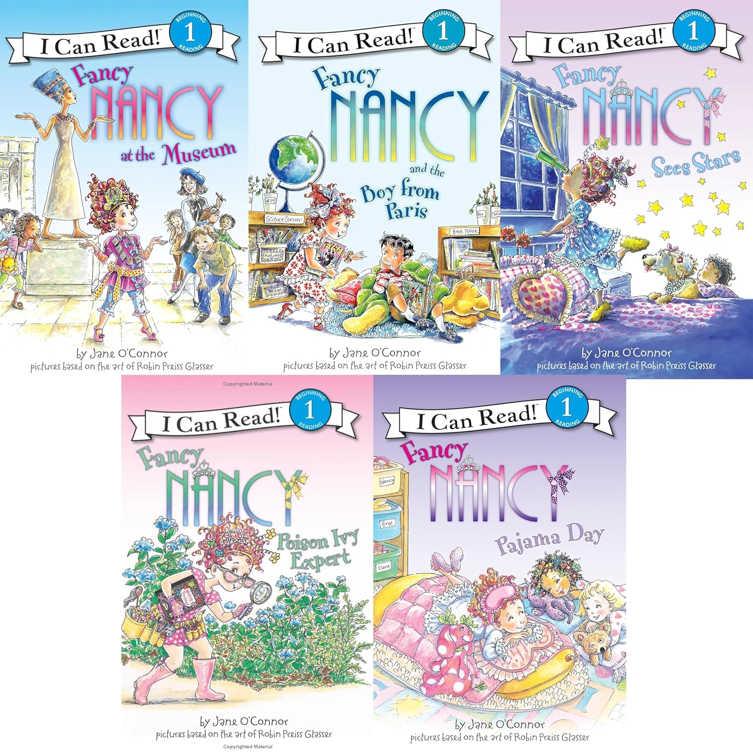 Fancy Nancy Books (5): Fancy Nancy and the Boy From Paris; Fancy Nancy ...