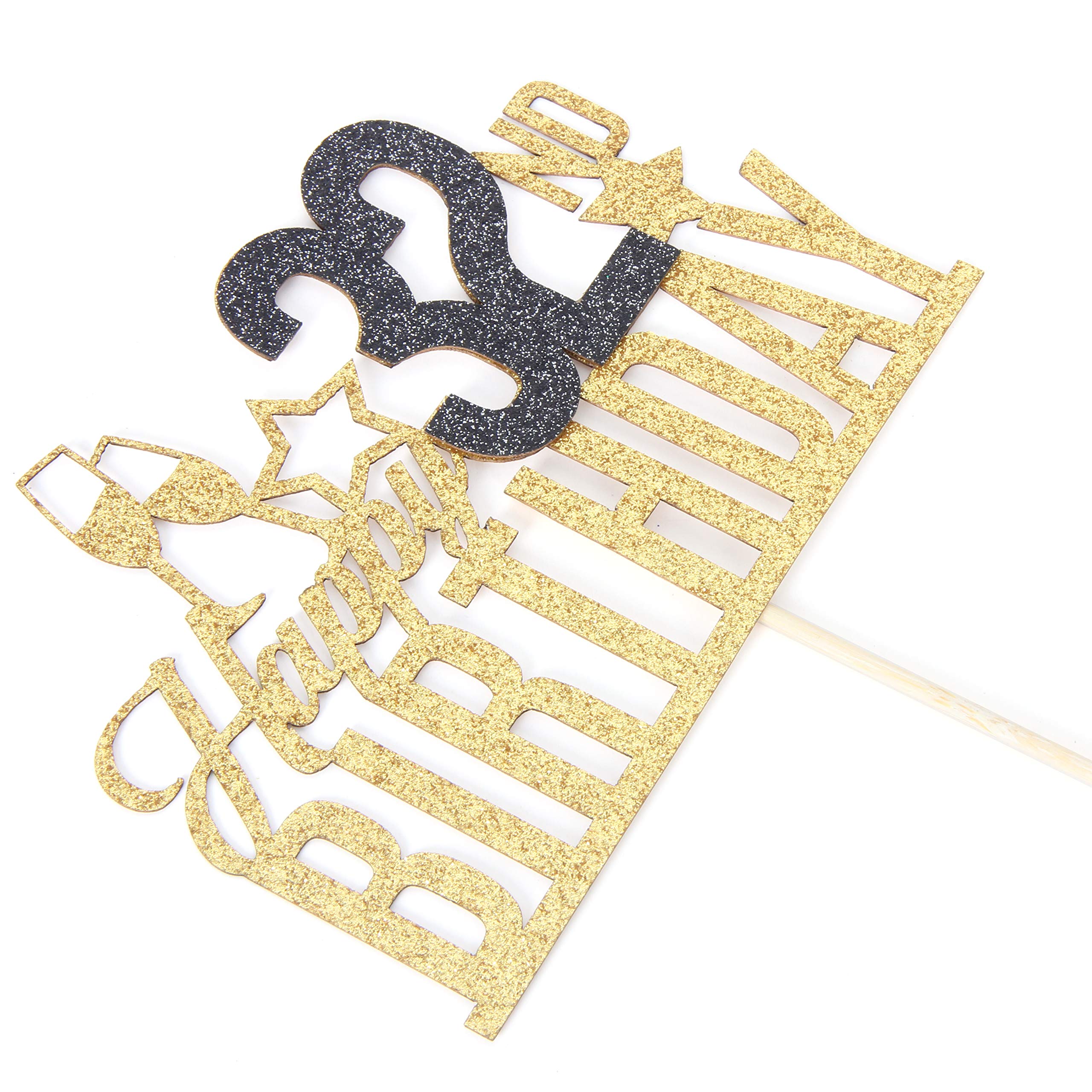 Snapklik.com : Happy 32nd Birthday Cake Topper - Thirty Two-year-old ...