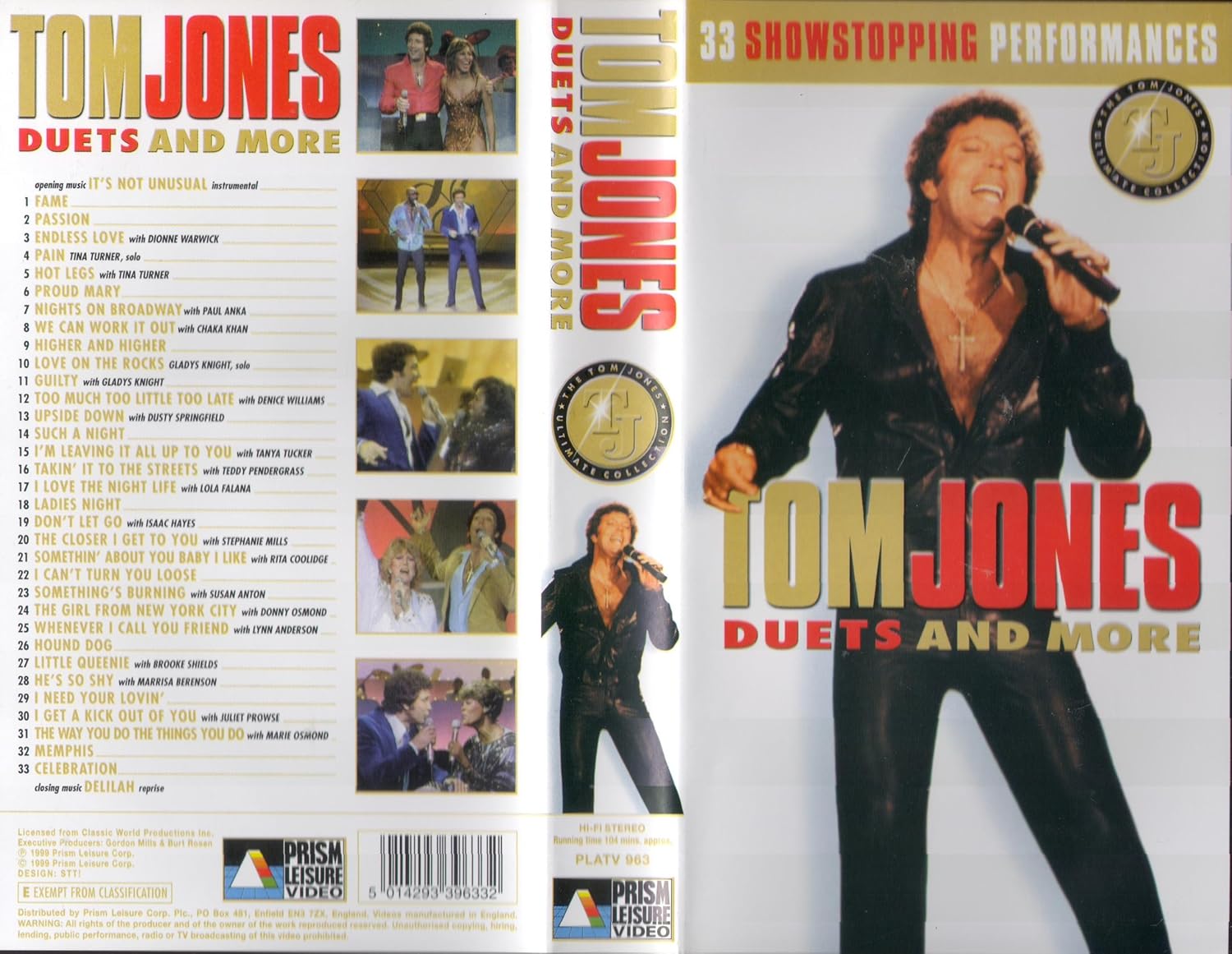 Tom Jones - Duets & More - : Tom Jones: Amazon.fr: CD et Vinyles}