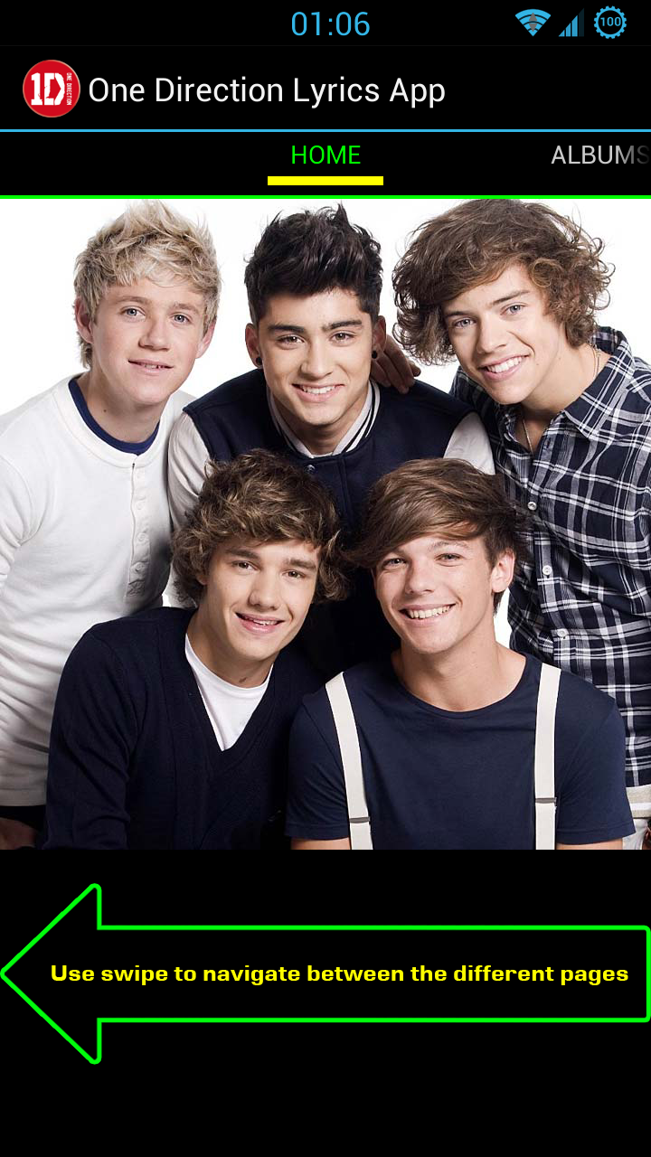 One Direction Lyrics