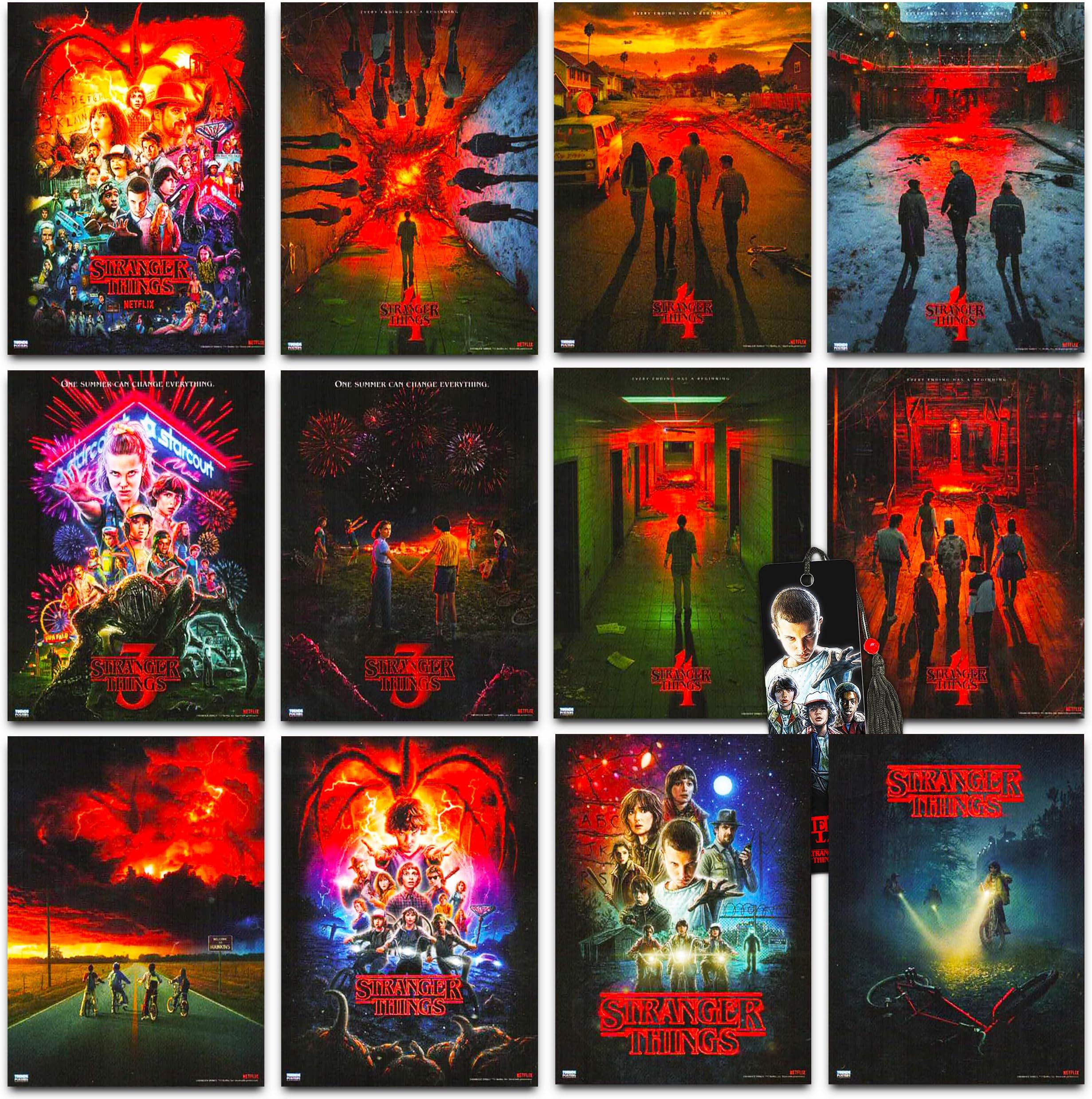 Amazon.com: Trends International Netflix Stranger Things 12-Pack Poster ...