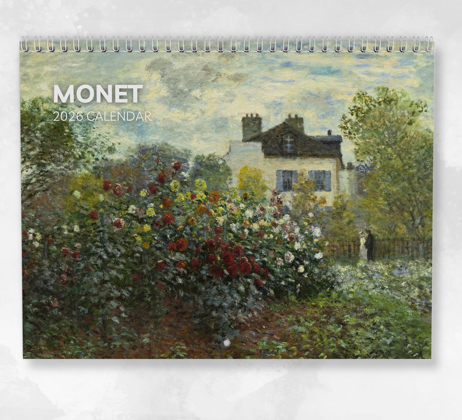 Monet Calendar 2026: Monthly Wall Calendar with Notes, Hanging A4 Size ...