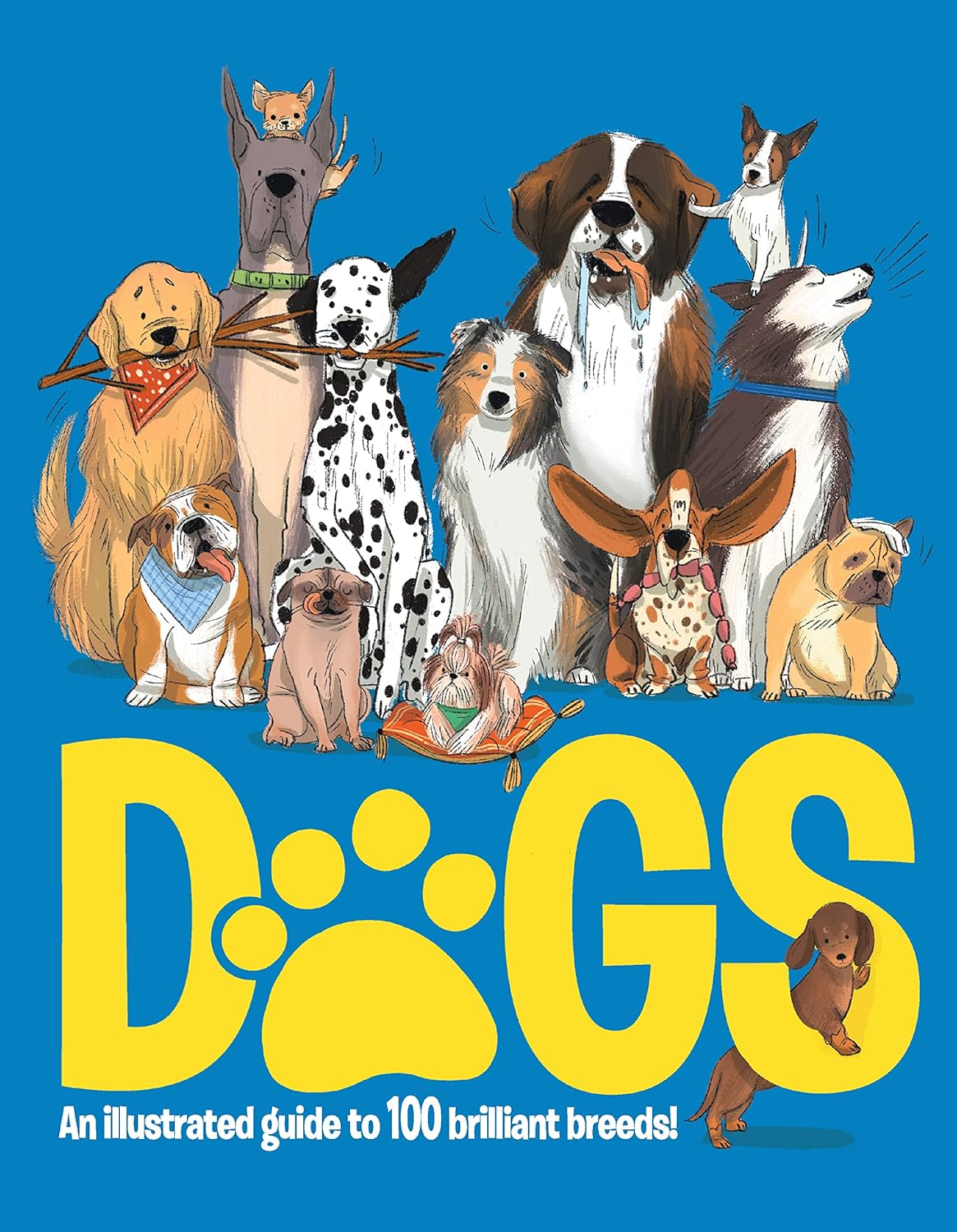 Dogs: An illustrated guide to 100 brilliant breeds: Kington, Emily ...