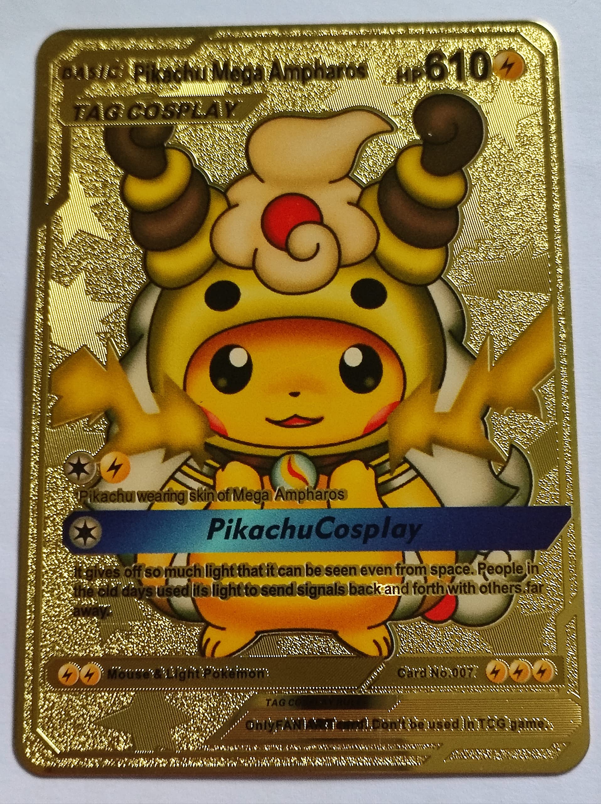 Pokemon Mega Pikachu Card