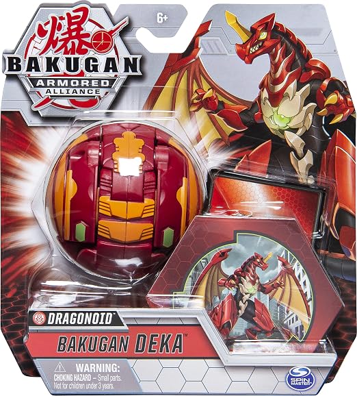 Amazon.com: Bakugan Deka, Dragonoid, Armored Alliance Jumbo Collectible ...