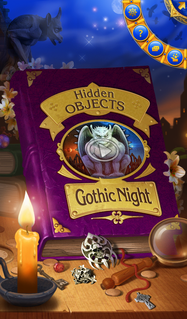 Hidden Objects Gothic Night & 3 puzzle games - App on Amazon Appstore