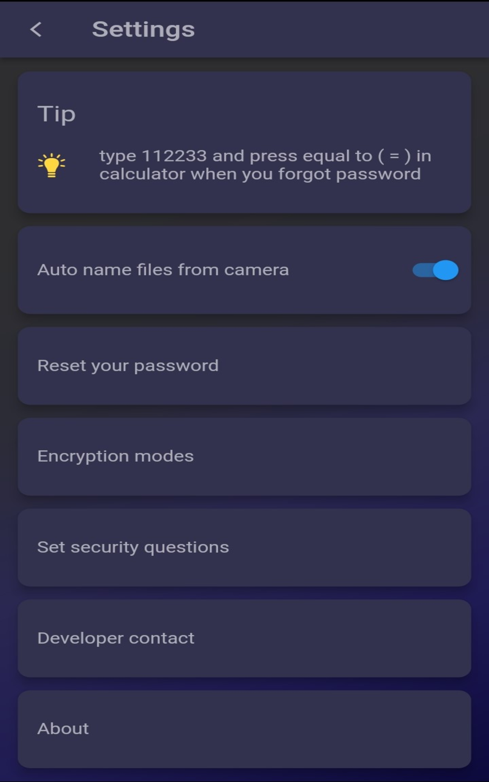 Hide My Files - Hide your files behind calculator - App on Amazon Appstore