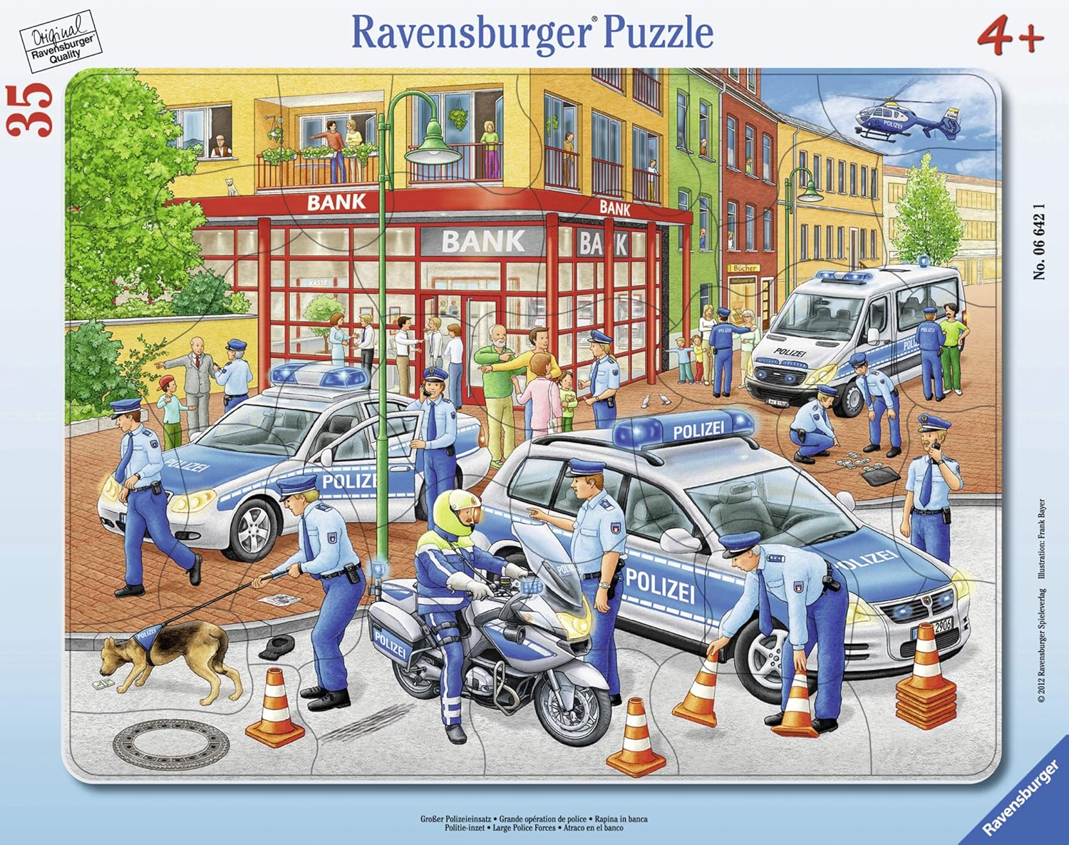Amazon.com: Ravensburger Great Police Operation Jigsaw Puzzle (35 Piece ...
