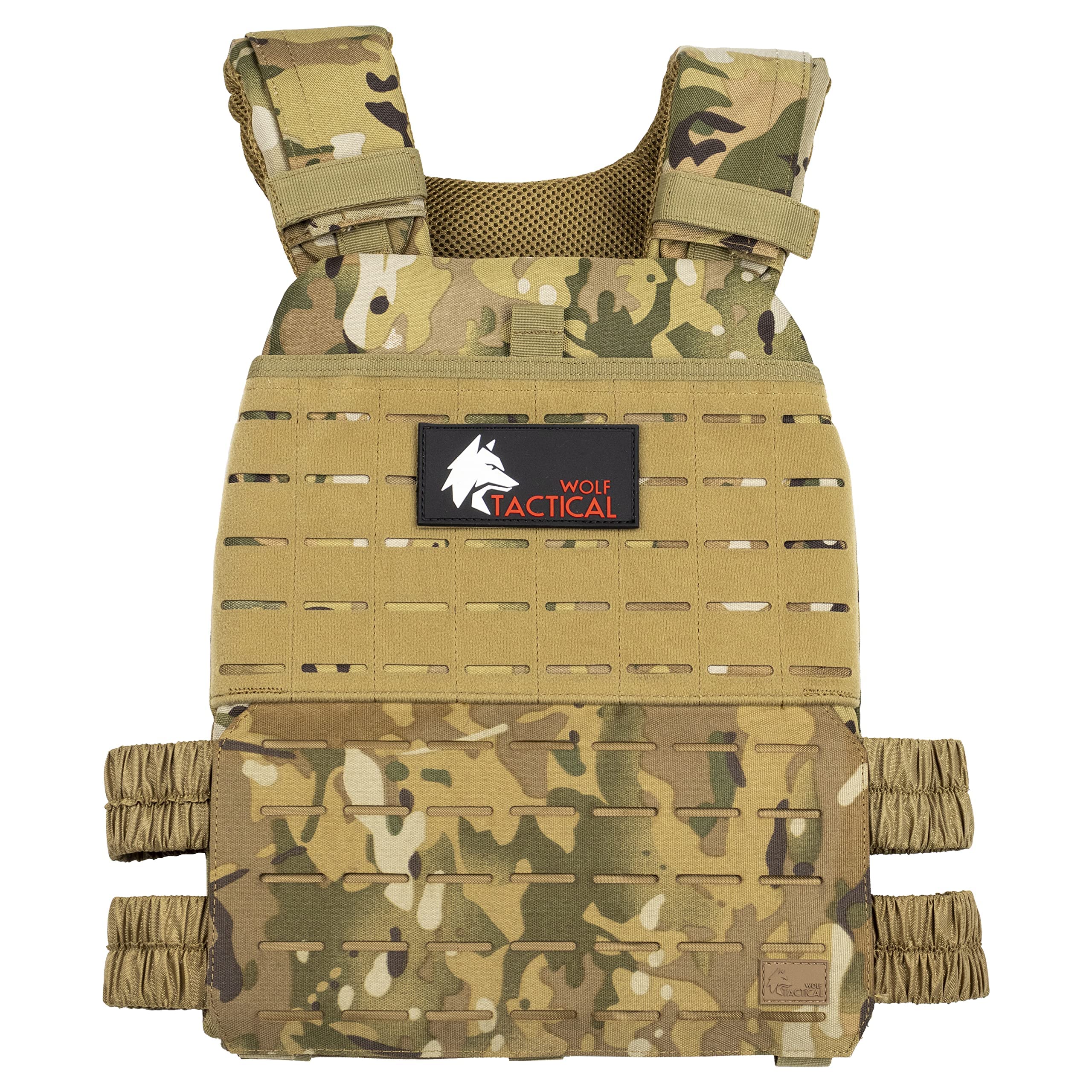 Snapklik.com : WOLF TACTICAL Adjustable Weighted Vest WODs, Strength ...