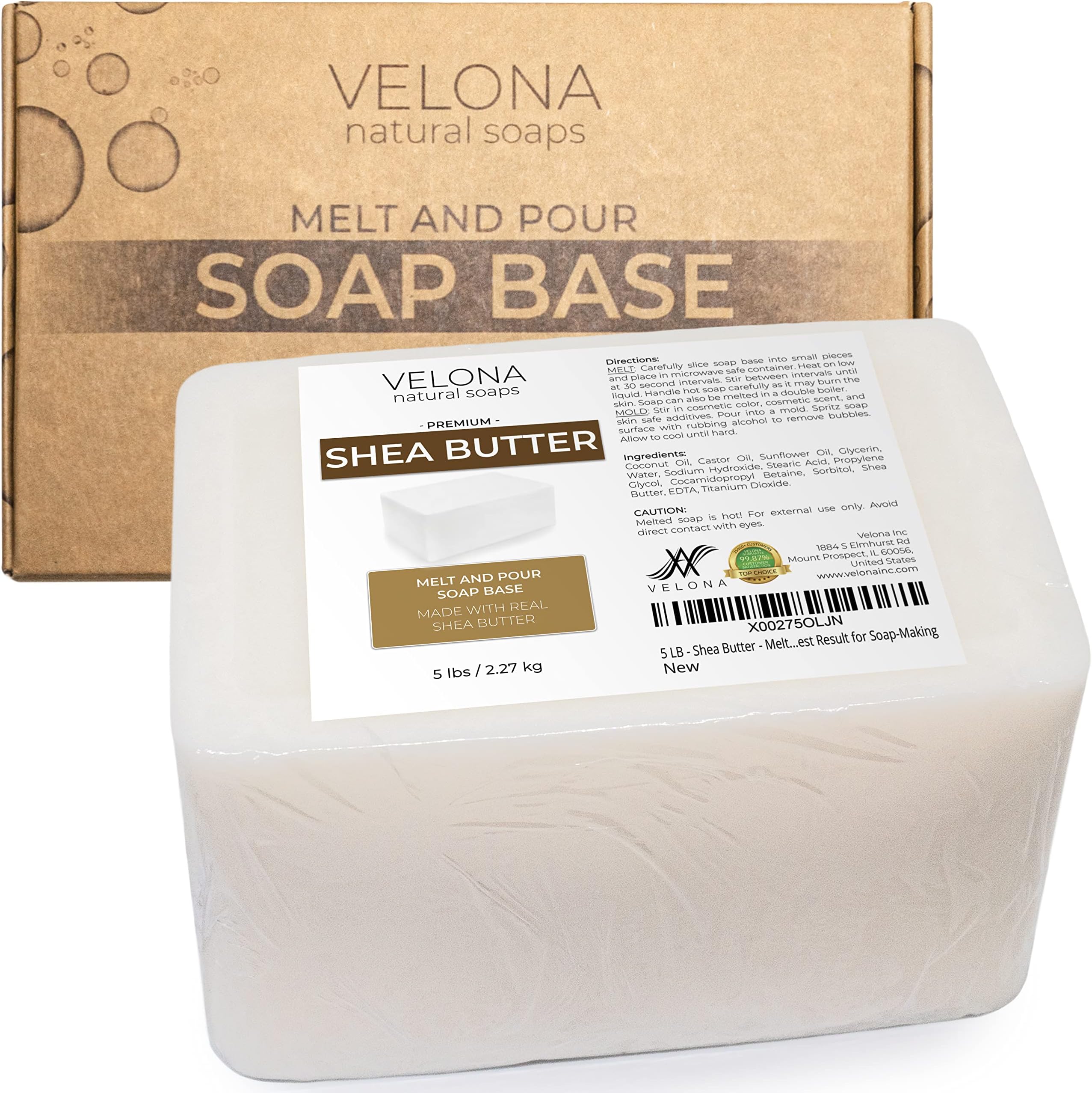 Amazon.com: Pifito Shea Butter Melt and Pour Soap Base (2 lb) │ Premium ...