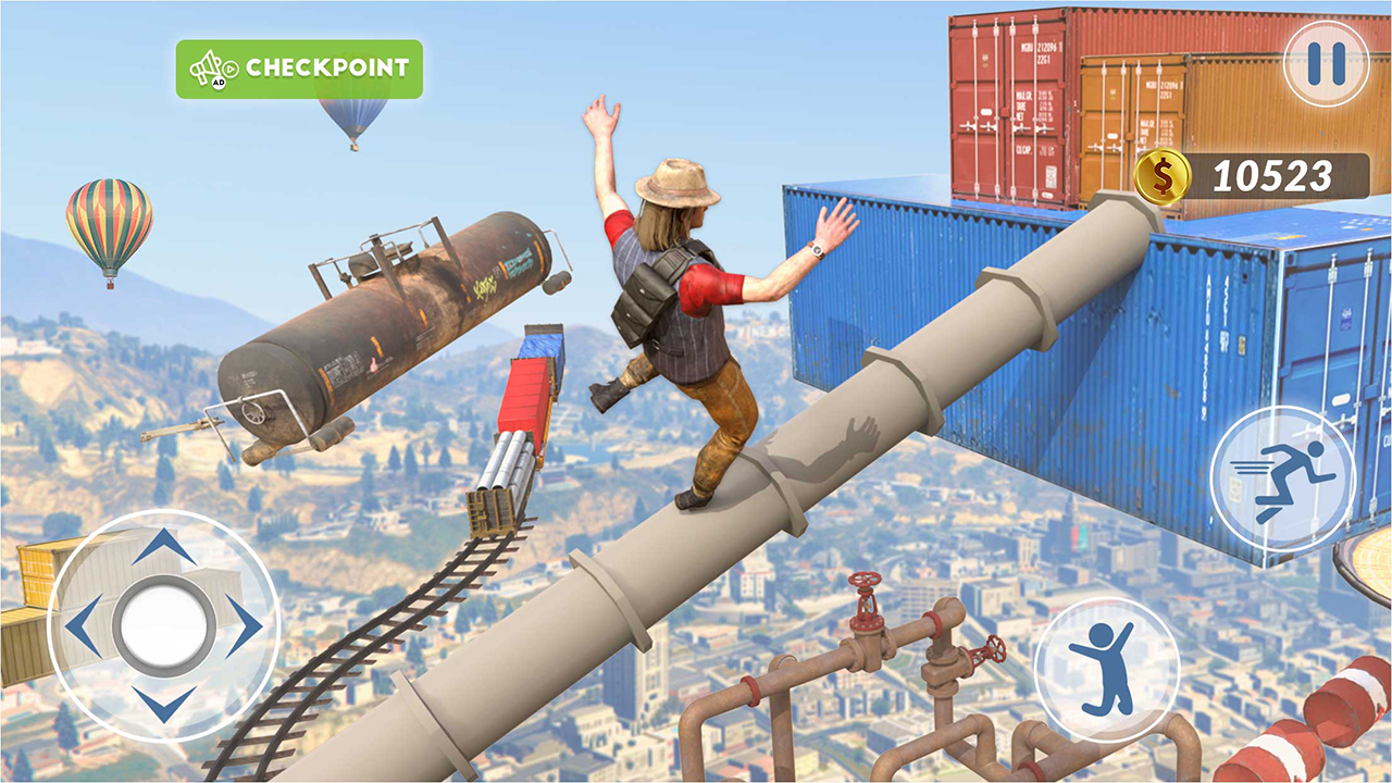 Real Only Jump Up Fighter Parkour Open World Games 3D - App on Amazon ...