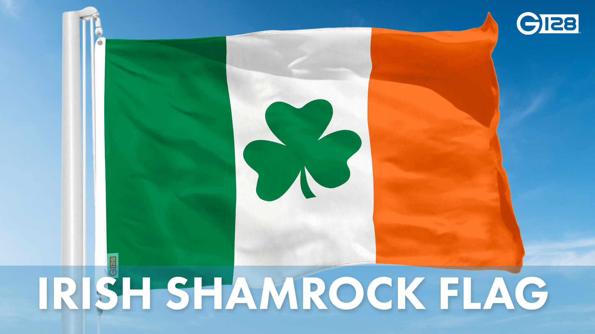Shamrock Irish Flag Wallpaper