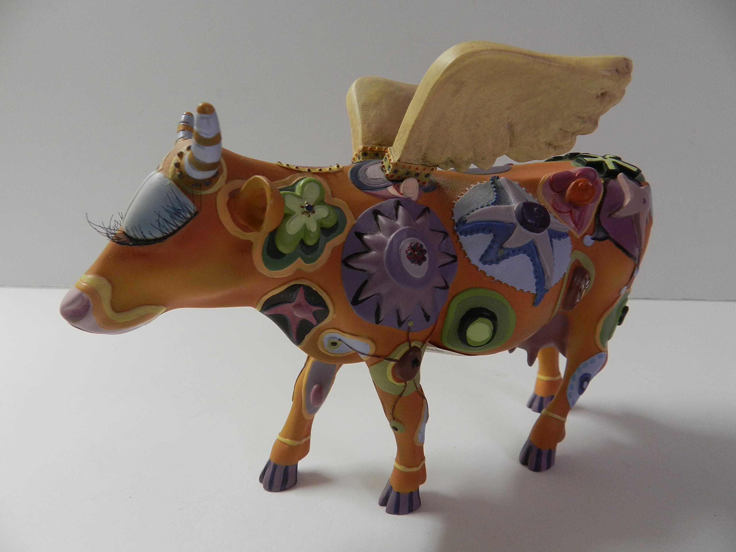 Buy CowParade Cows New York City 2000 Angelicow 6" Angel Cow Resin ...
