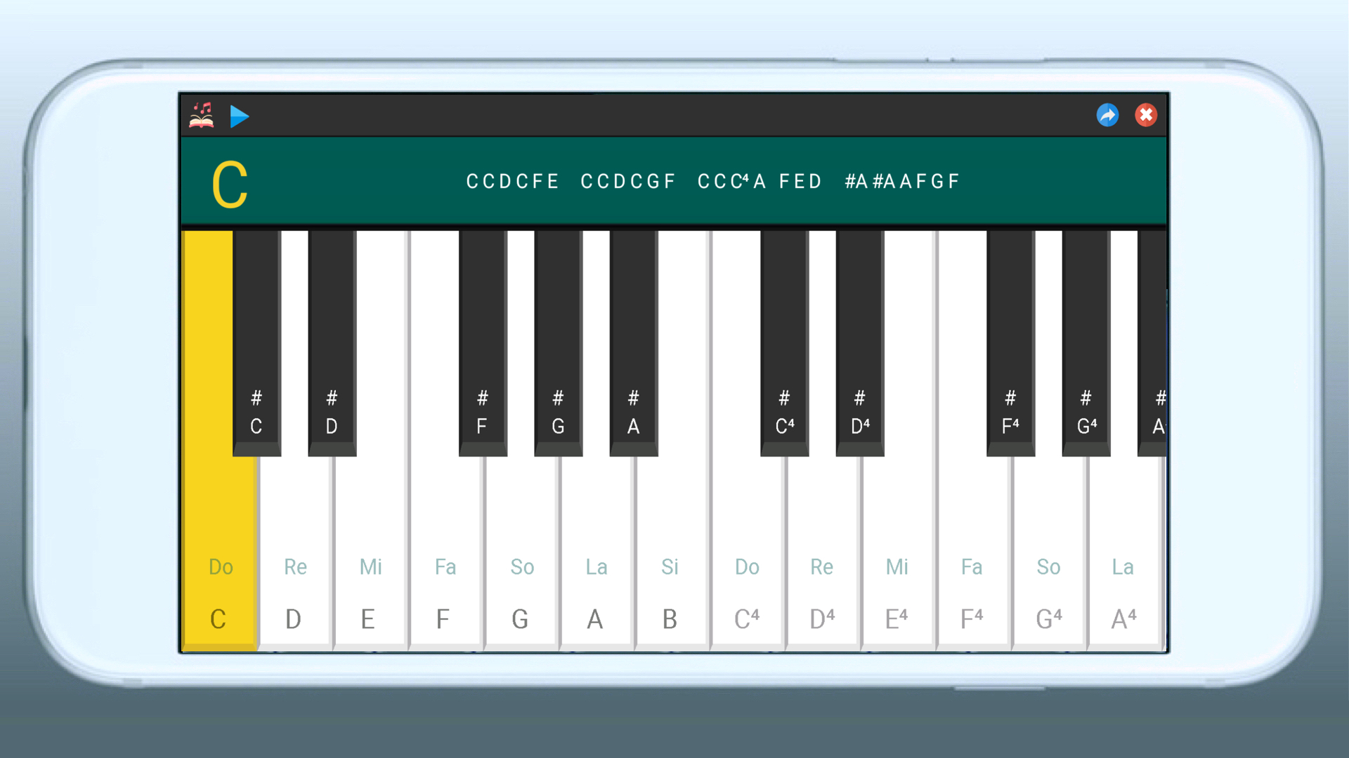 Learn Piano letter notes songs - App on Amazon Appstore