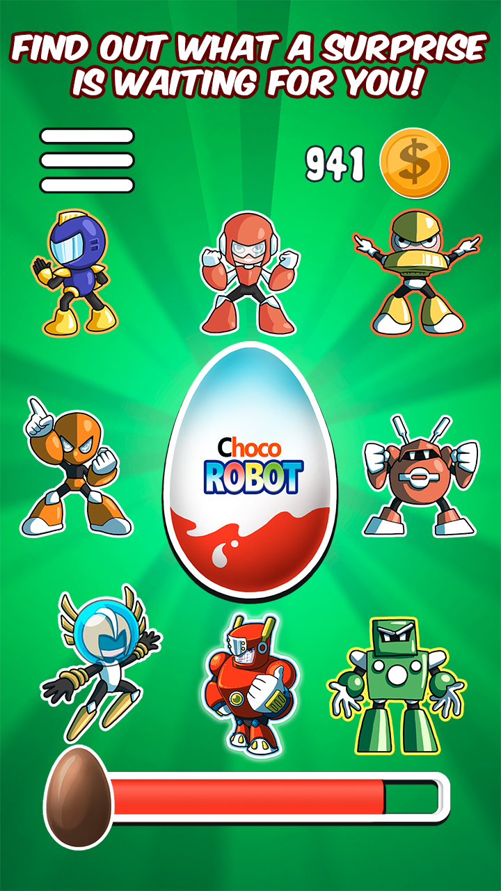 Surprise World Eggs Robots - App on Amazon Appstore