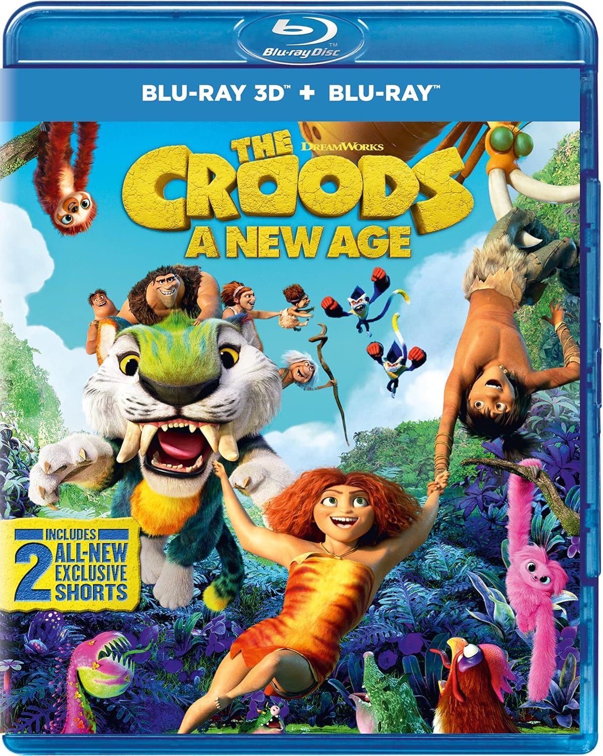 Amazon.com: The Croods: A New Age (Includes Limited Edition Colour-In ...