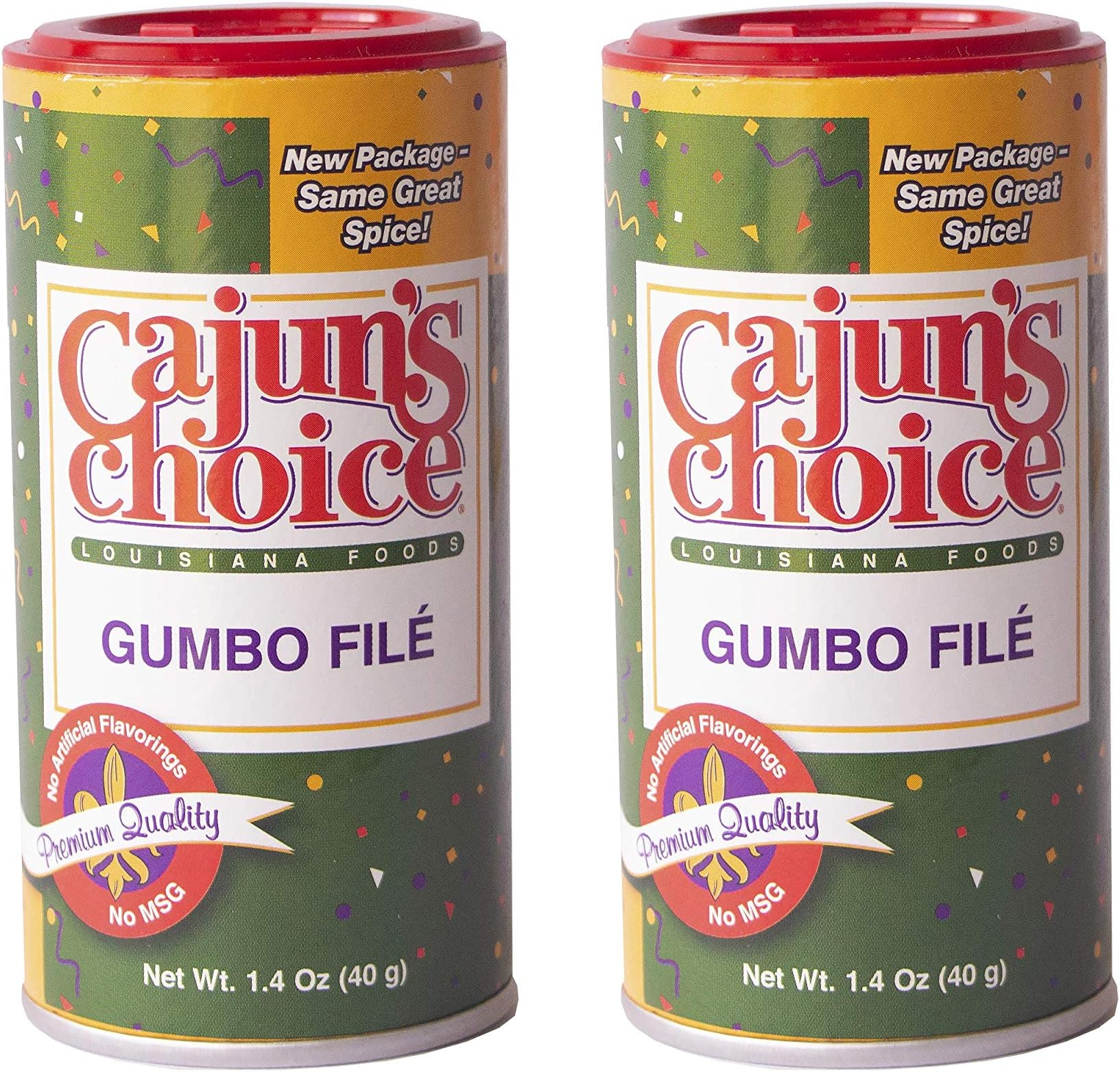 Amazon.com : Cajun's Choice Gumbo File - Authentic Cajun Spice for ...