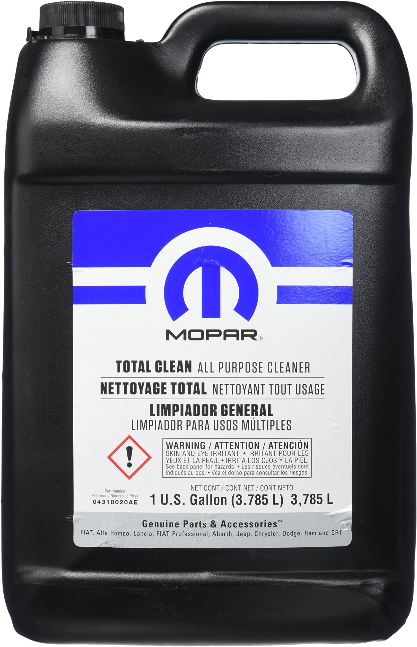 Amazon.com: Genuine Chrysler Accessories 4318020AD 'Total Clean ...