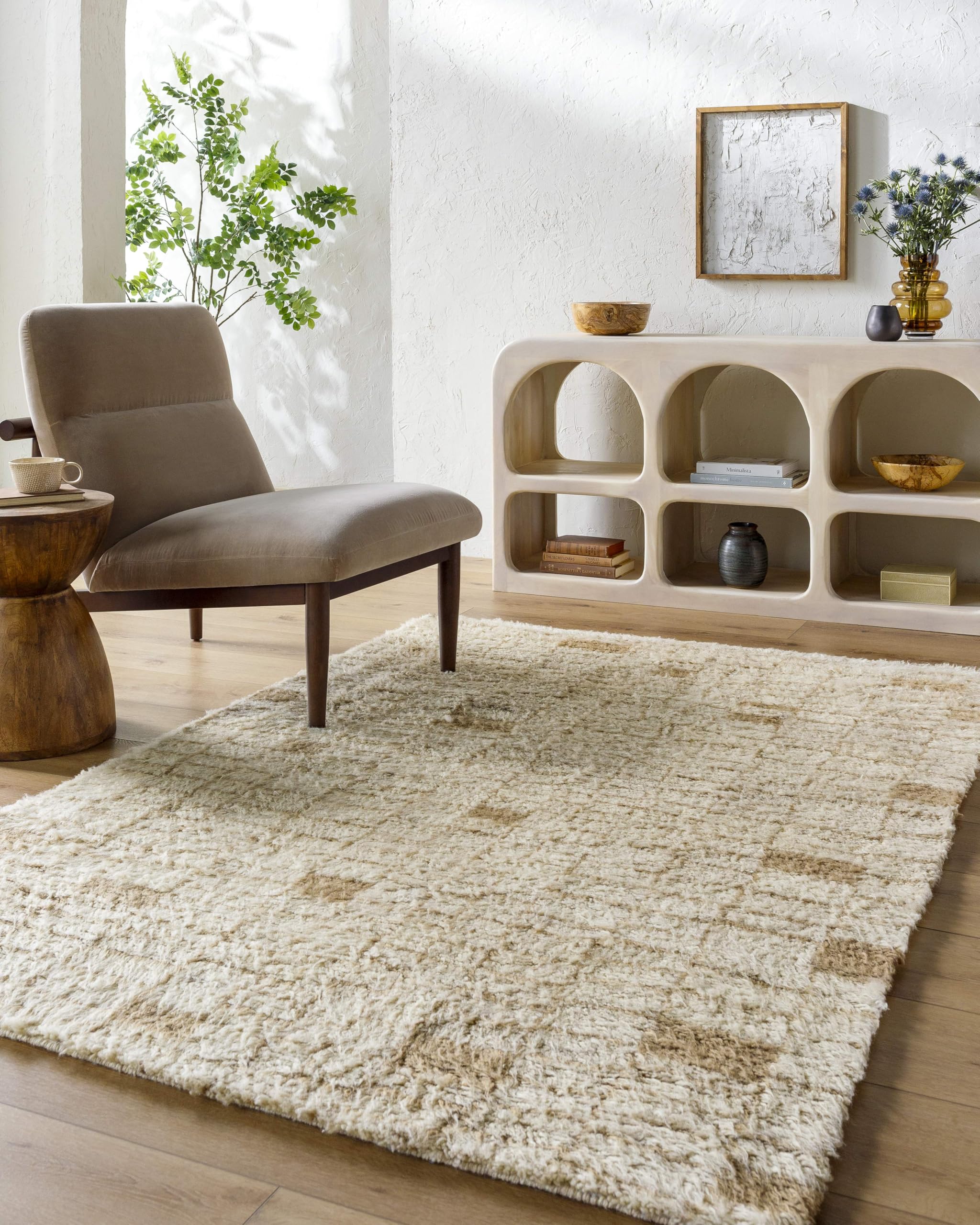 Amazon.com: Mark&Day Wool Rugs, 2x8 Mylinh Modern Wheat Runner Area Rug ...